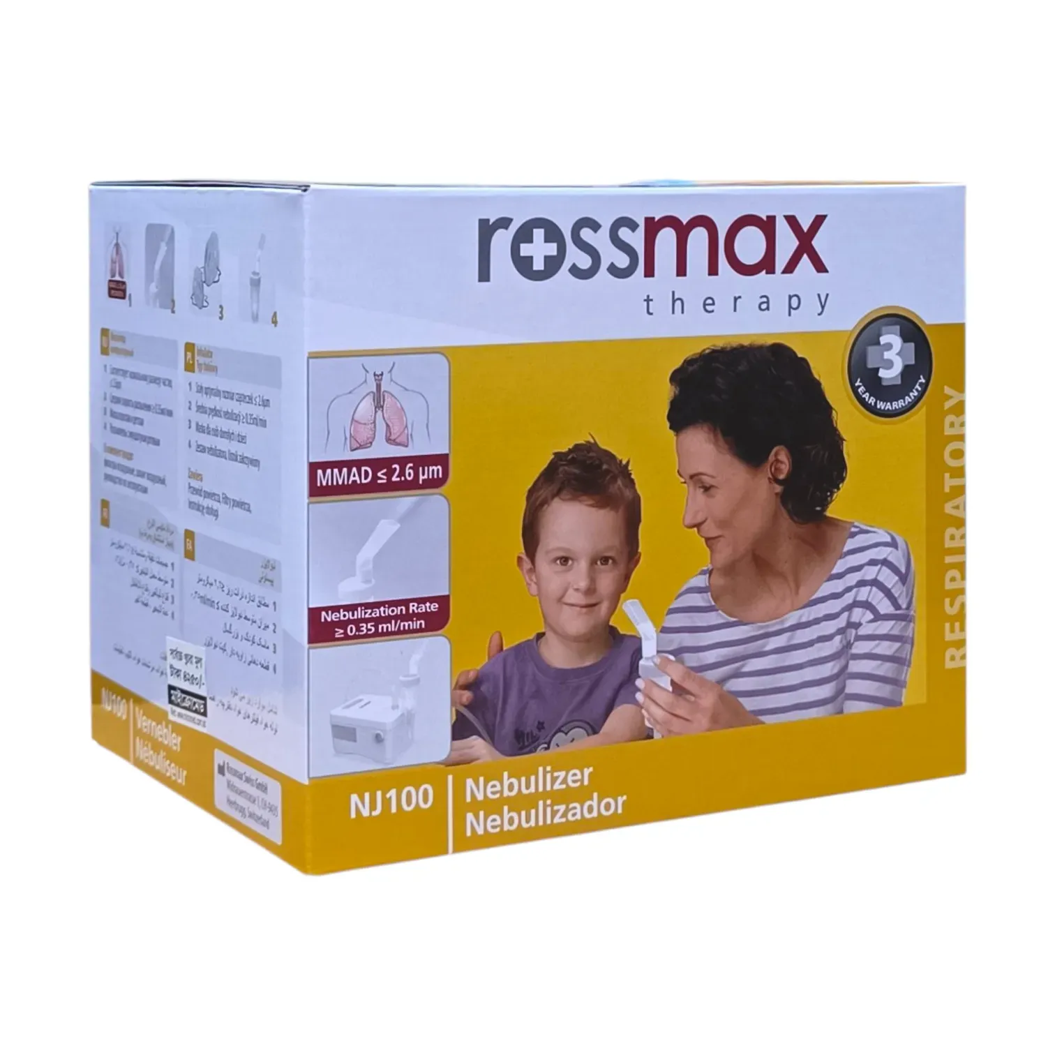 Rossmax NJ100 Nebulizer Best Price at WellMed | WellMed
