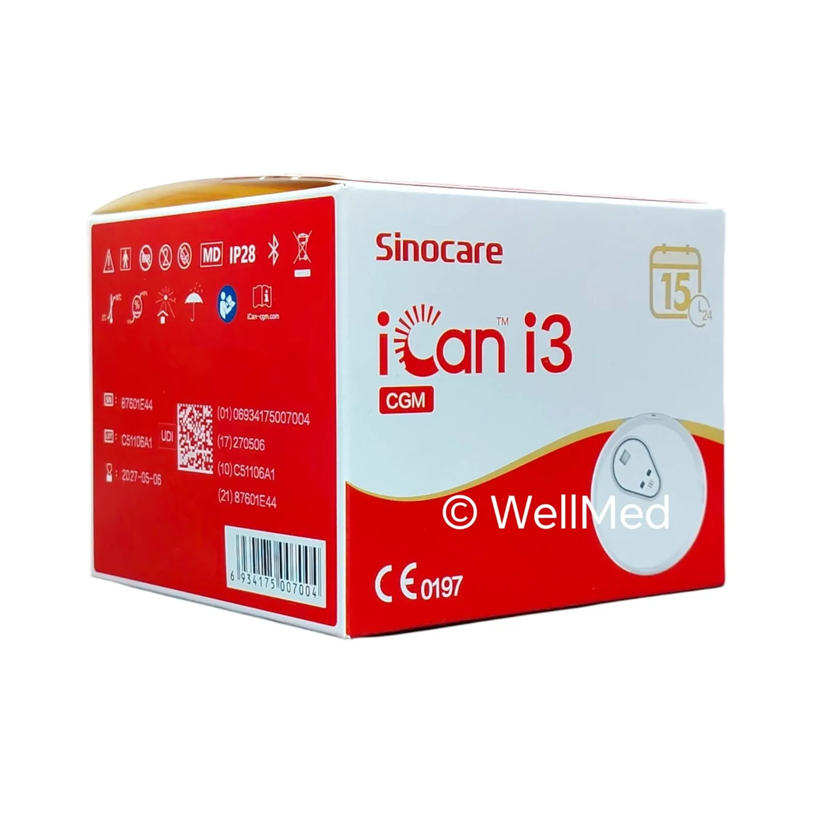 Sinocare iCan i3 CGM Device Best Price in Bangladesh | WellMed