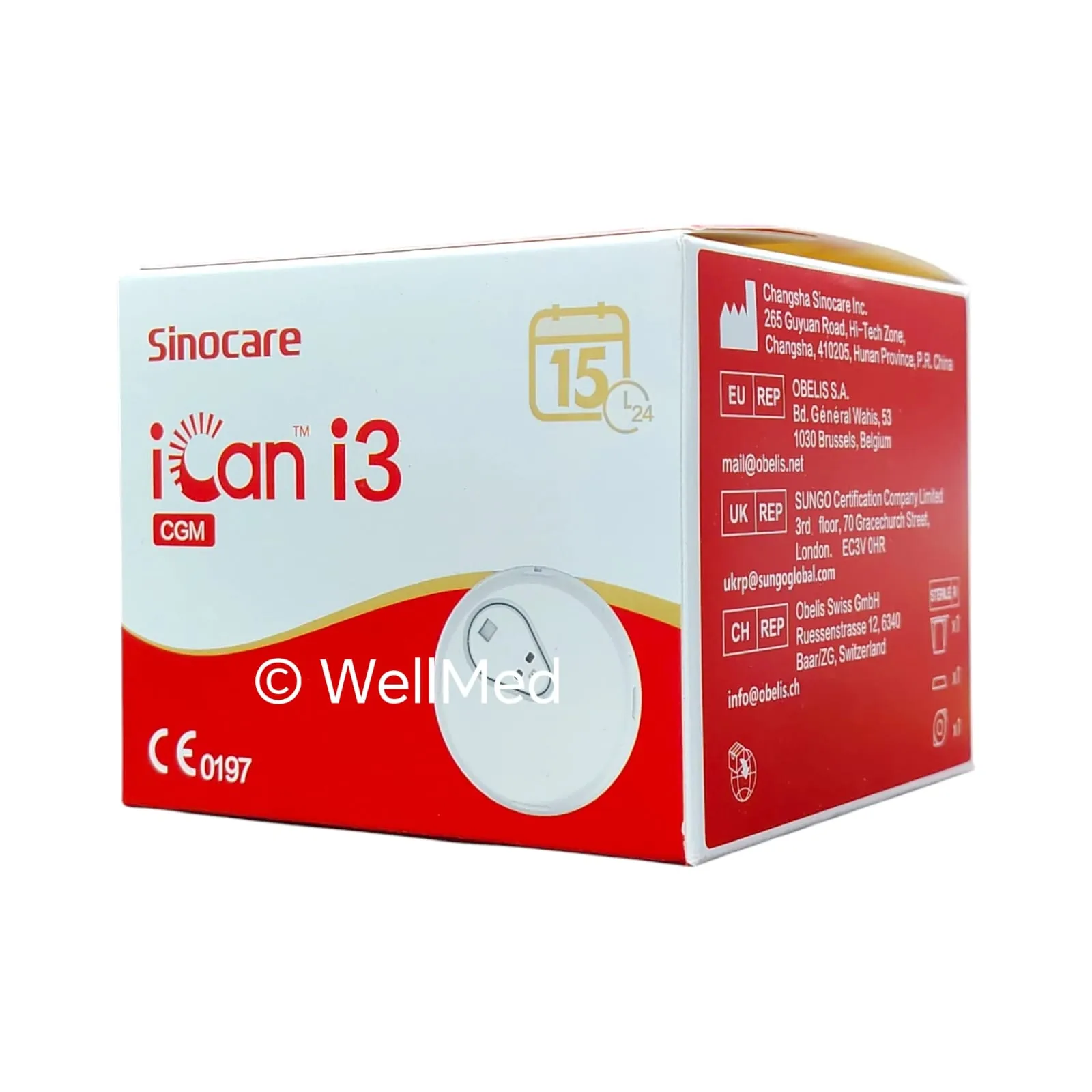 Sinocare iCan i3 CGM Device Best Price in Bangladesh | WellMed